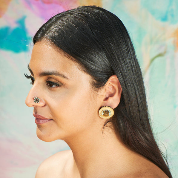 Anisha Parmar London - Handcrafted Big Statement Earrings – Anisha ...